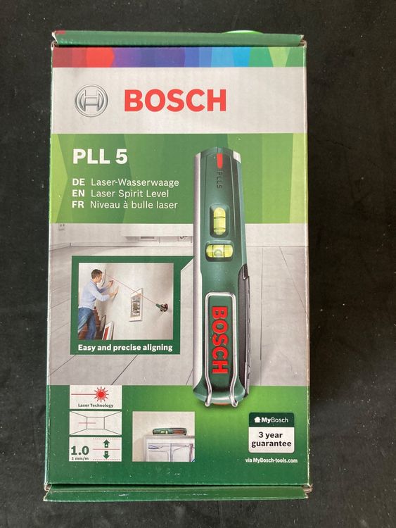Neue Bosch PLL5 Profi Laser Wasserwaage | Kaufen auf Ricardo