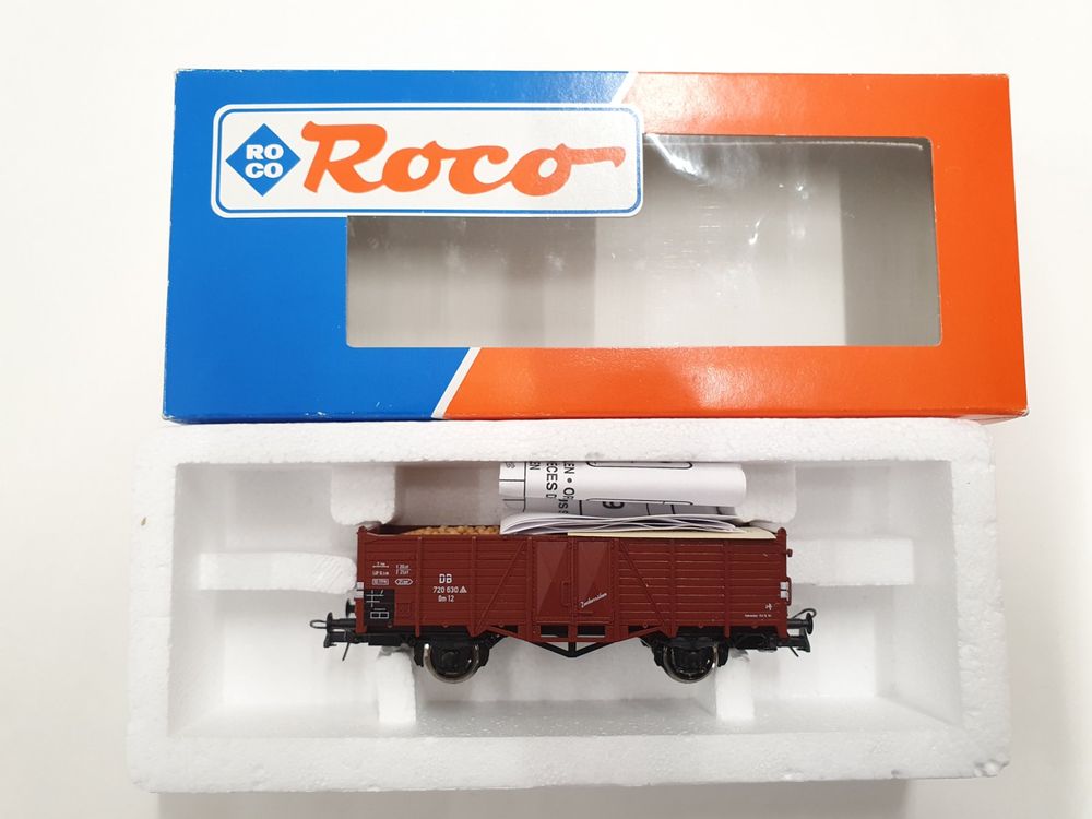 Roco 47819 DB Om12 mit Ladegut Zuckerrüben (Neu und originalverpackt ...