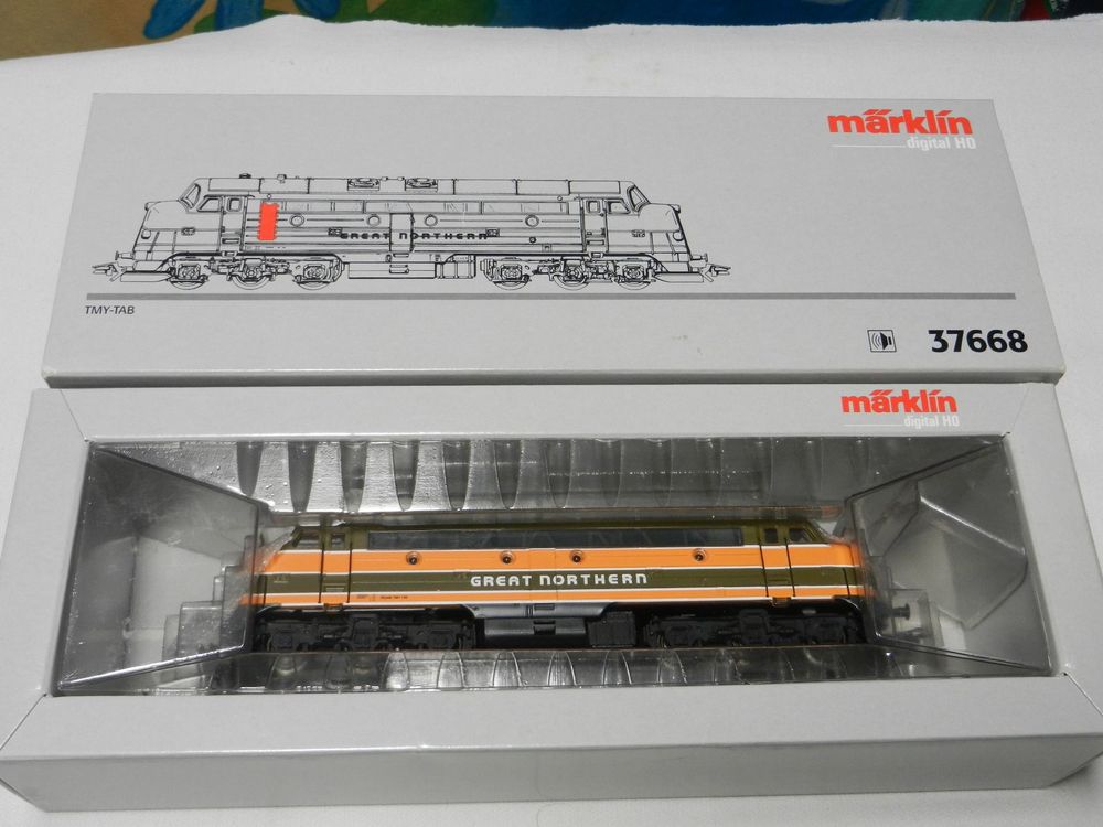 Märklin 37668 USA Diesellok GM der Great Northern (Gebraucht) in ...