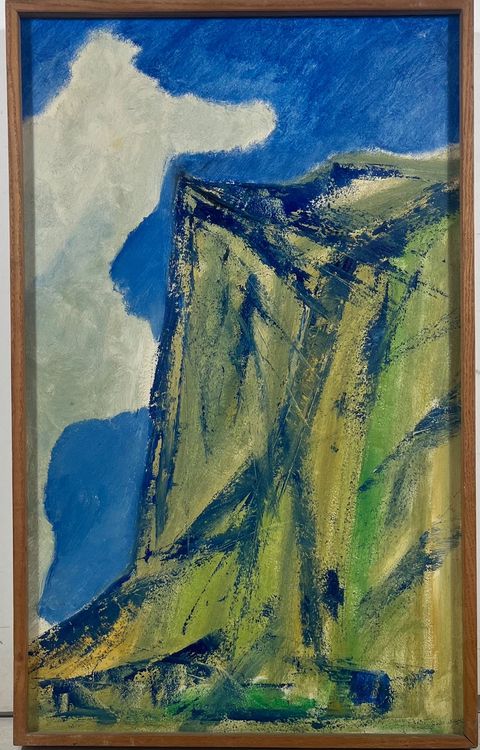 Gottfried Tritten (1923-2015) Berglandschaft Gemälde (Gebraucht) in ...