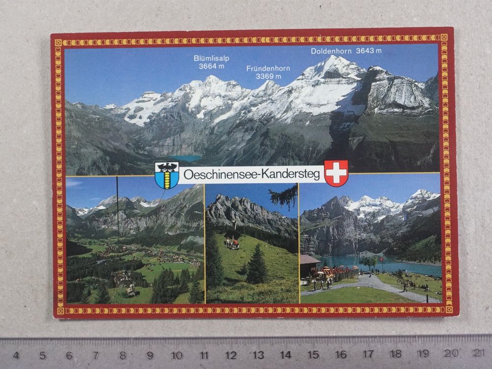 Oeschinensee, Kandersteg (Gebraucht) in Lenzburg für CHF 2 – mit Lieferung auf Ricardo kaufen