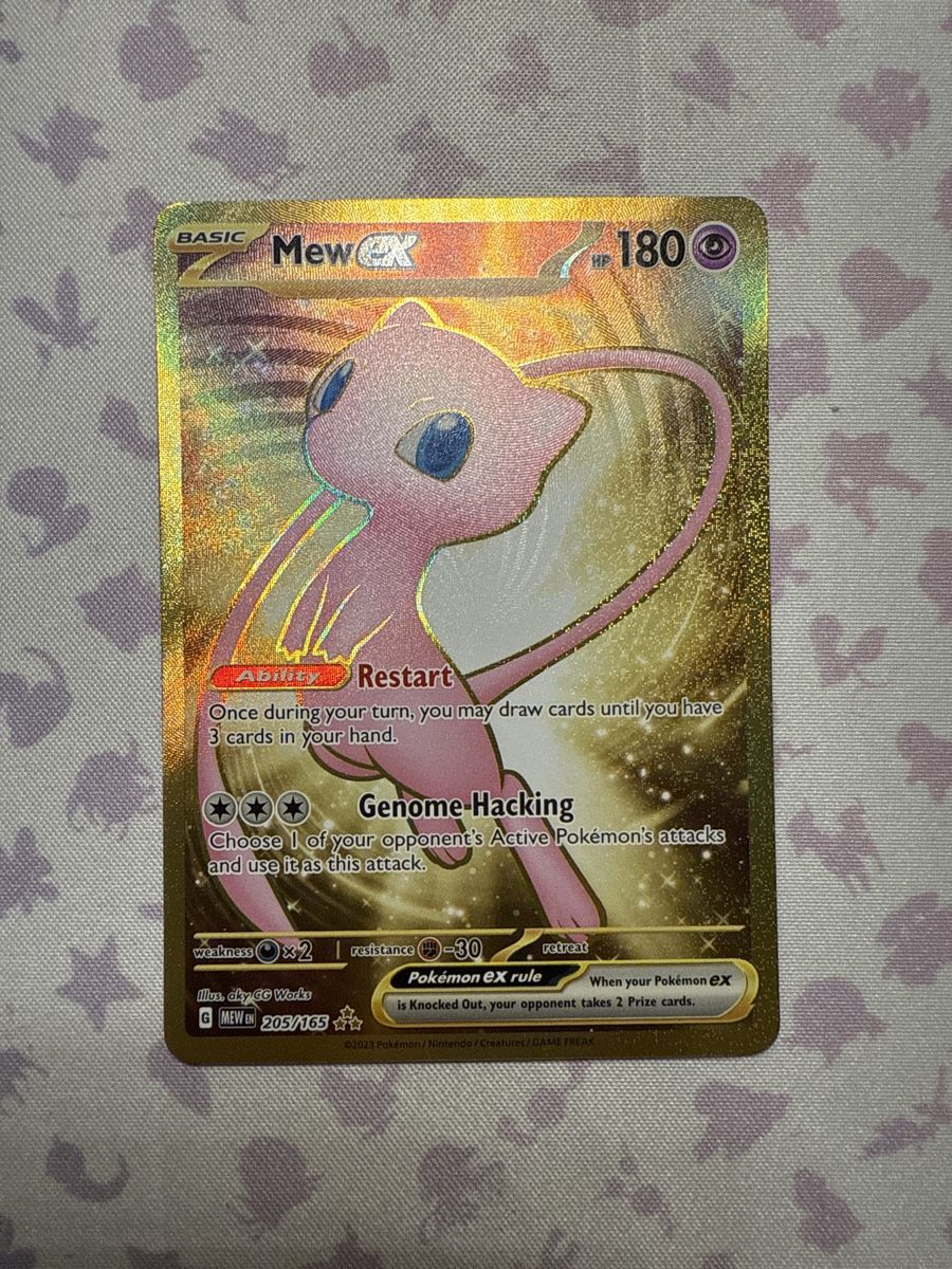 Pokémon-Mew Ex-HR-MEW-205/165-EN (Neu (gemäss Beschreibung)) in Zürich ...