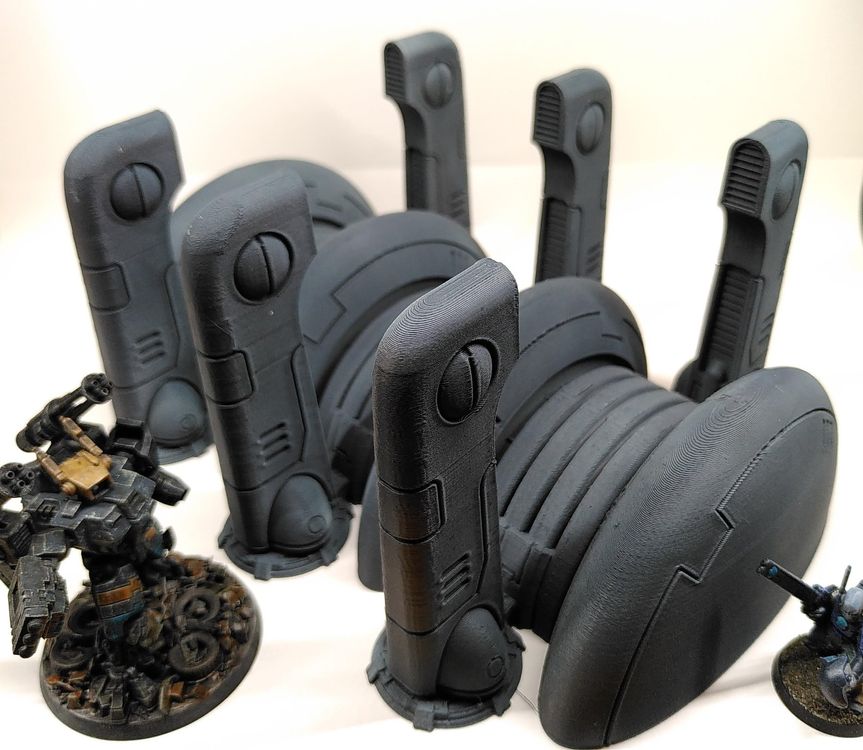 Warhammer 40k Tau shield Generator terrain wargame miniature | Kaufen ...