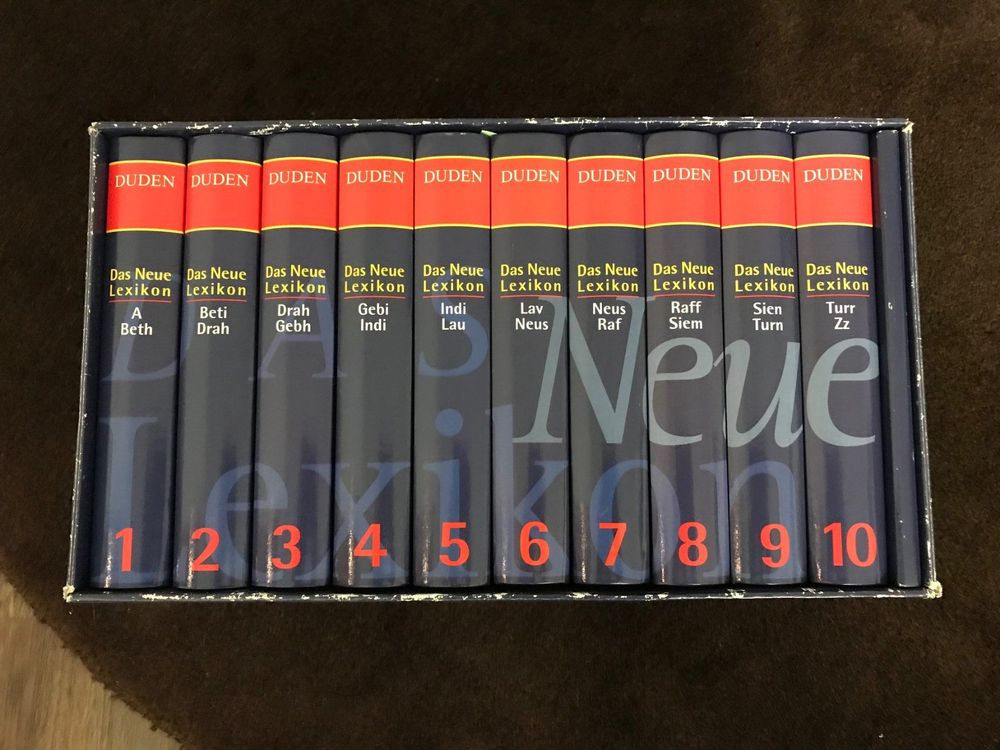 Das Neue Lexikon 10 Bände | Kaufen auf Ricardo