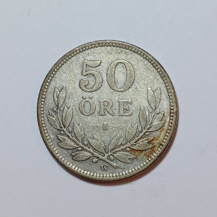 50 Öre 1912 Schweden (Gebraucht) in Pfäffikon ZH für CHF 10 – mit Lieferung auf Ricardo kaufen