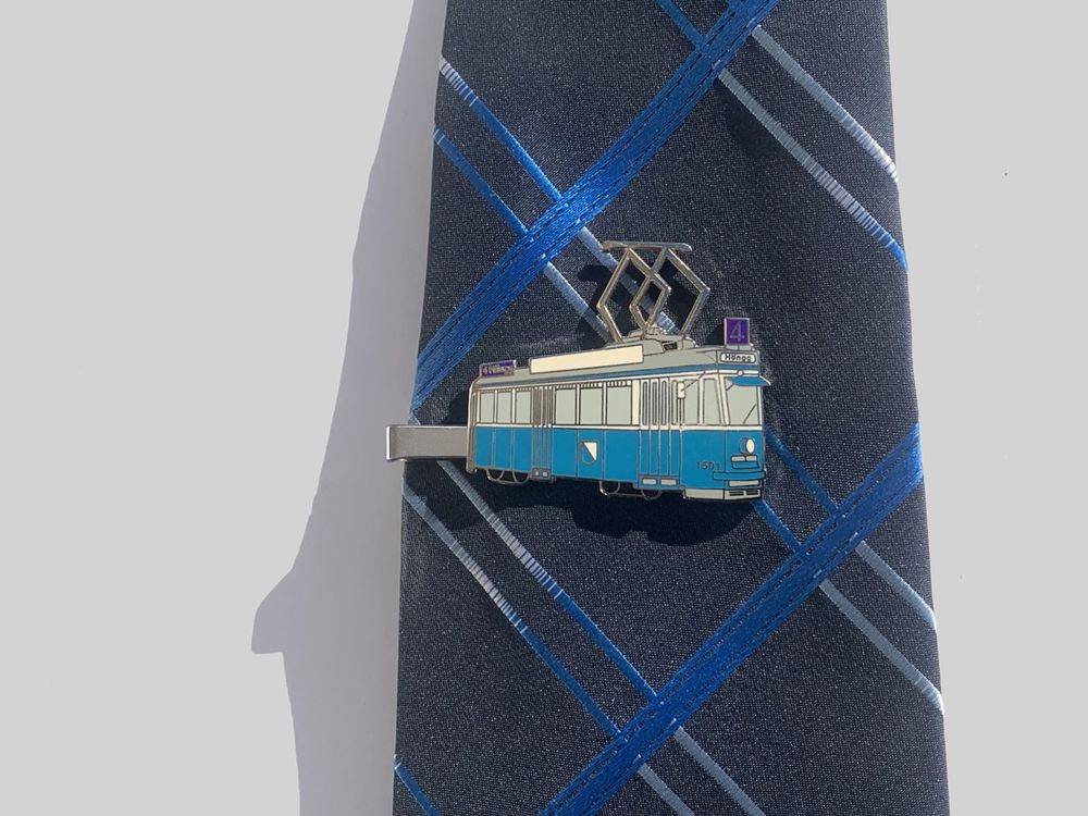 VBZ StStZ Zürich Tram Be 4/4 Nr.1501 SWS MFO Krawattennadel (Neu (gemäss Beschreibung)) in Bern ...