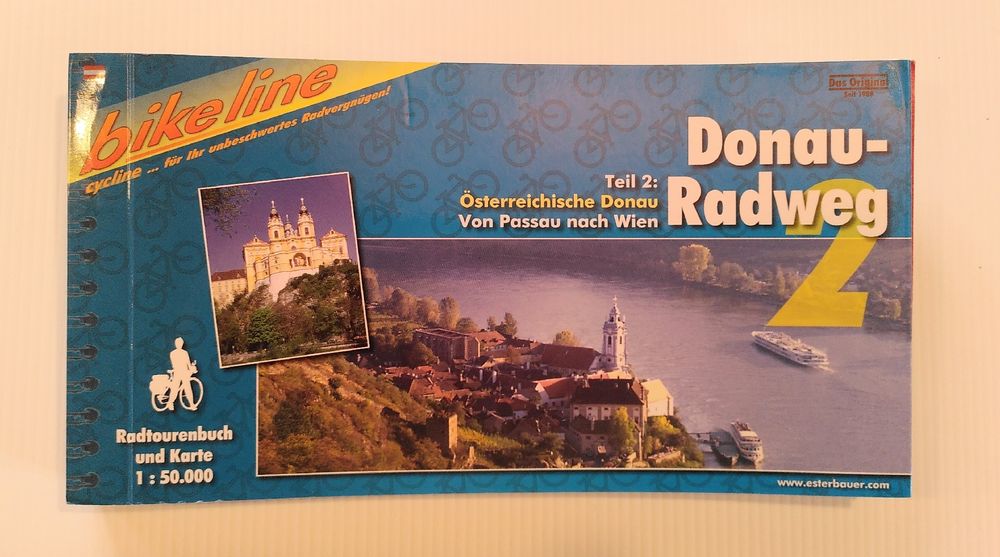 Bikeline Radtourenbuch Donau-Radweg, Teil 2 (Gebraucht) in Büren an der Aare für CHF 4 – mit ...