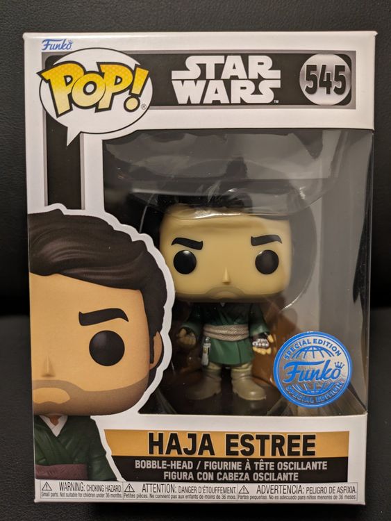 Funko Pop! Star Wars - Haja Estree #545 (Neu und originalverpackt) in ...