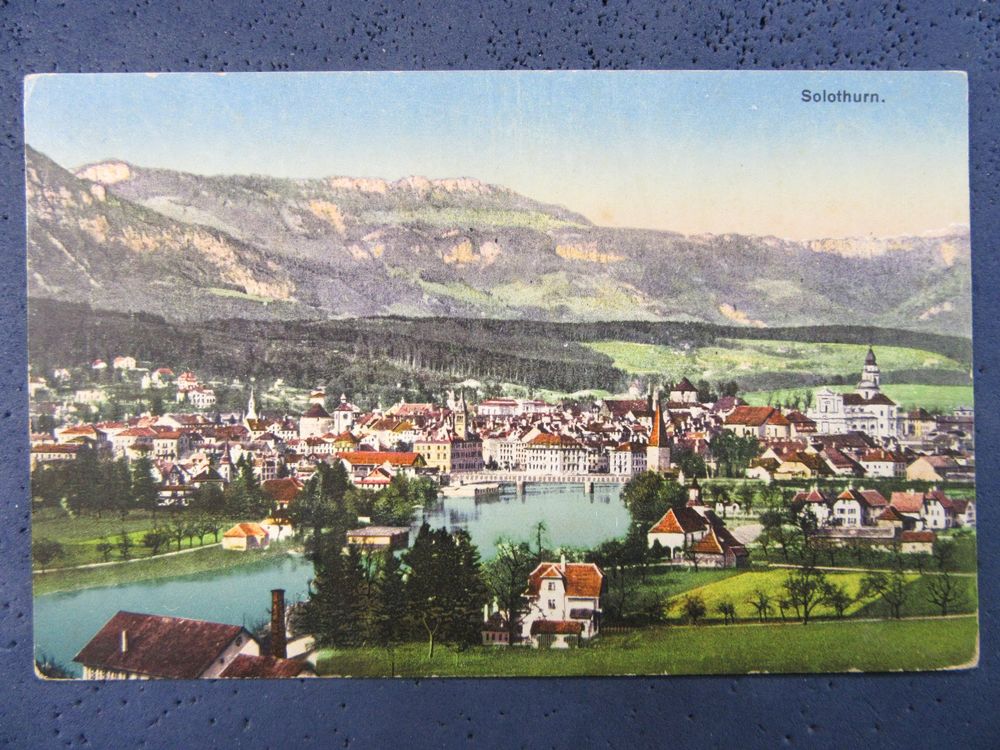 AK SOLOTHURN FELDPOST SANITÄTSANSLT STEMPEL (Gebraucht) in Ettingen für ...