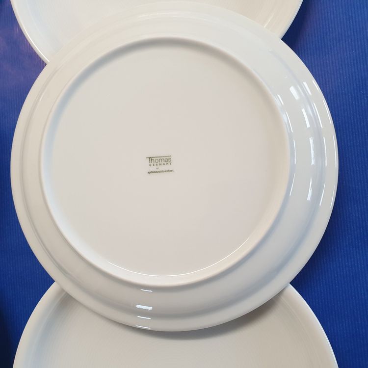 Thomas Rosenthal Trend weiss 6 Essteller Teller flach (Gebraucht) in ...