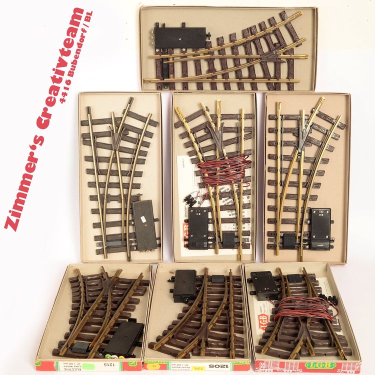 7 LGB el. Weichen, OVP, Spur G, gem. Foto | Kaufen auf Ricardo