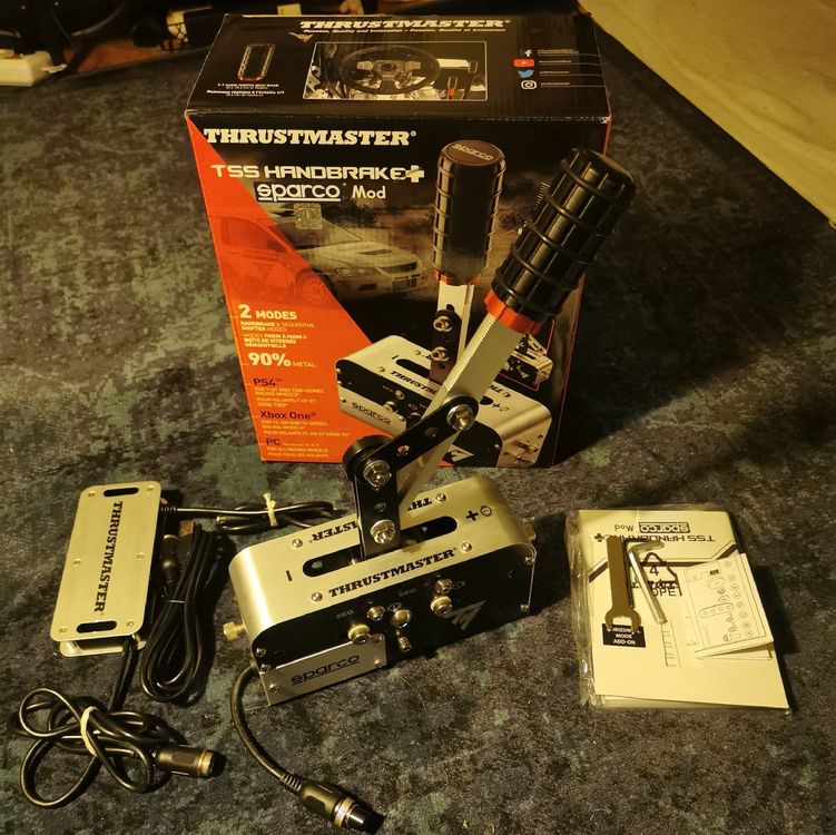 Thrustmaster TSS handbrake sparco mod + Sim Hub | Kaufen auf Ricardo