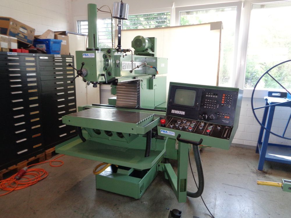 MIKRON CNC-Fräsmaschine WF 3 DCM (Gebraucht) in Aarwangen für CHF 5200 – nur Abholung auf ...