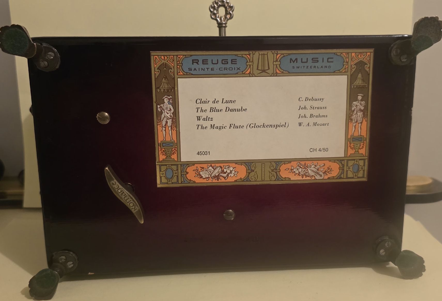 Boîte à musique Reuge 4/50 ! 4 mélodies (D'occasion) à Grand-Lancy pour ...
