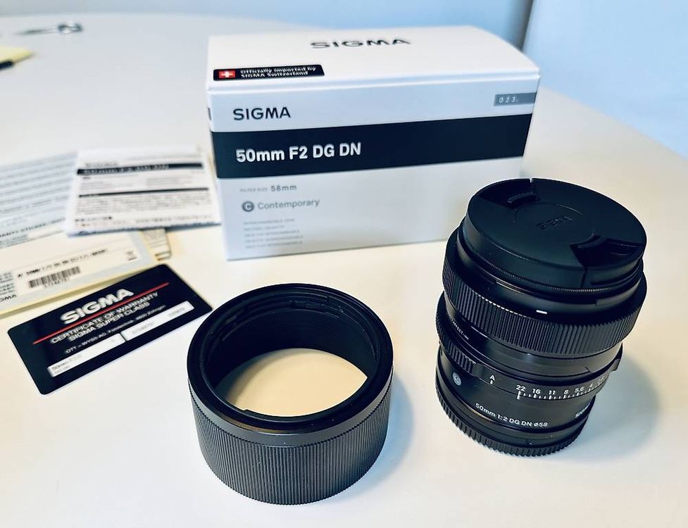 Sigma 50mm 2.0 Neu L-mount (Neu und originalverpackt) in Zürich für CHF ...