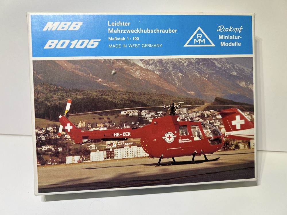 Roskopf Rega Hubschrauber 1/100 (Neu und originalverpackt) in ...