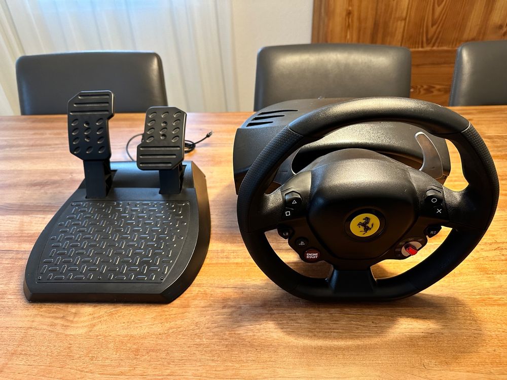 PS/PC USB Lenkrad T80 Ferrari 488 GTB Edition (Gebraucht) in Unterseen ...