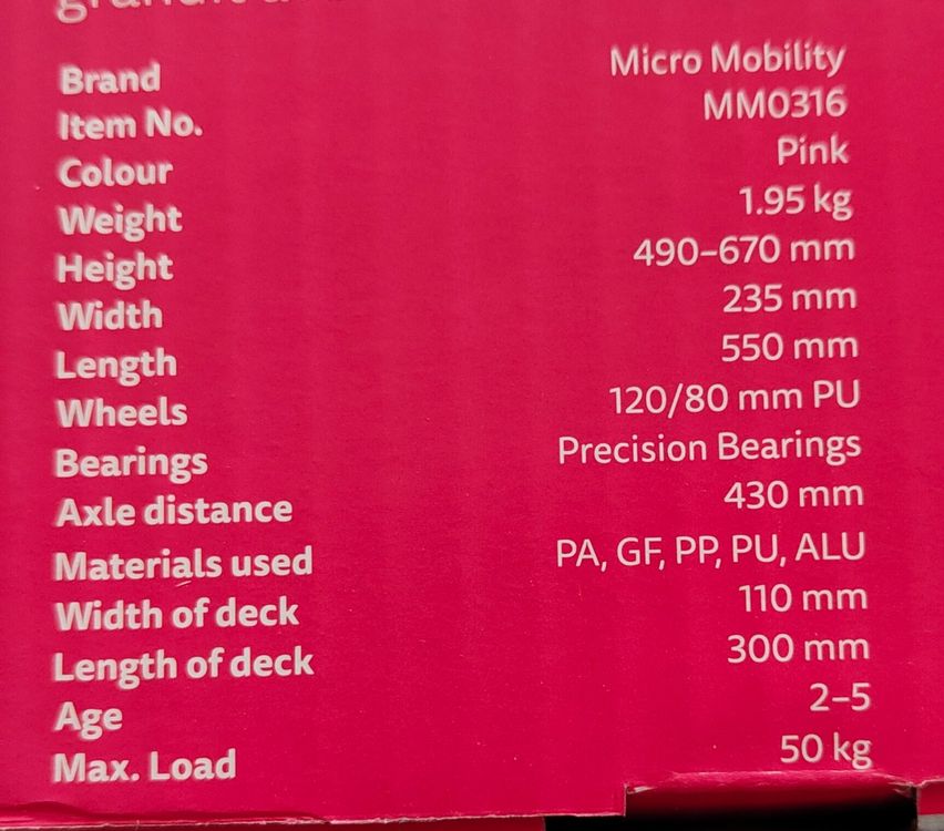 Mini Micro Plus LED Trottinett!!! NEU!!! (Neu (gemäss Beschreibung)) in ...