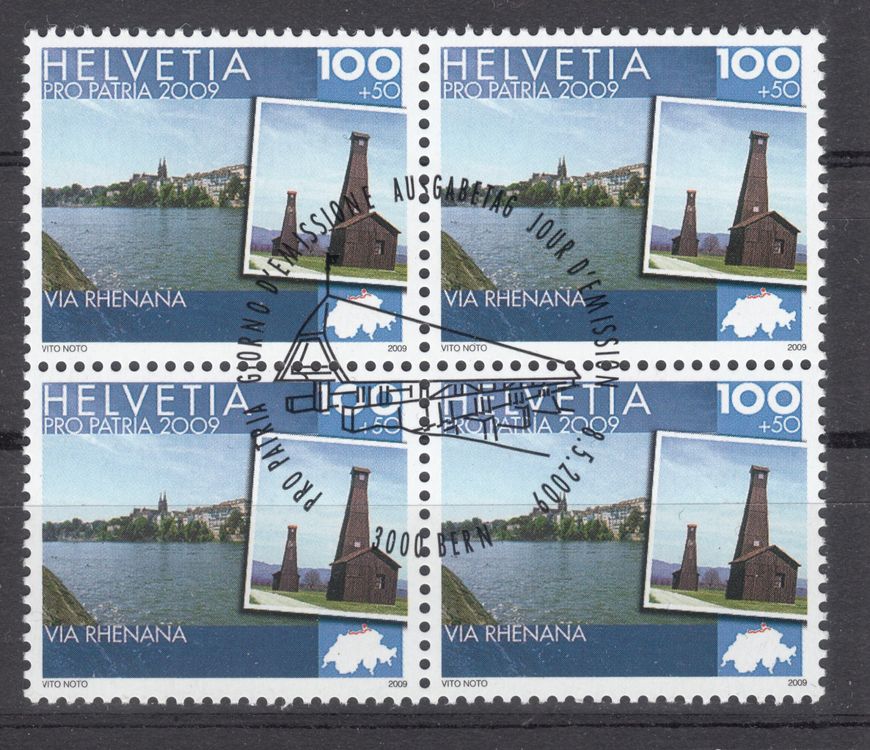 vierer Block ET Pro Patria 2009/ mit original Gummi ab 1.- | Kaufen auf Ricardo