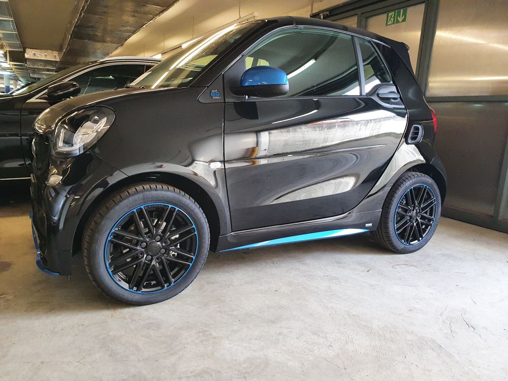 Original Smart Brabus EQ-Felgen inklusive Reifen (Neu (gemäss ...