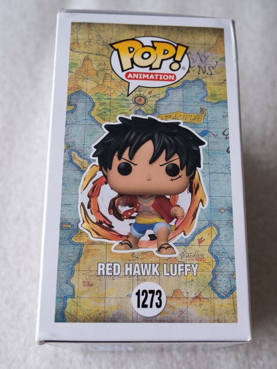 Funko Pop One Piece - Red Hawk Luffy CHASE Glow #1273 | Kaufen auf Ricardo