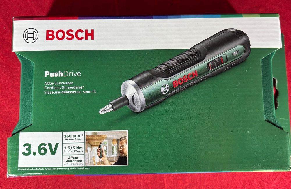 Neu : BOSCH Visseuses à accu PushDrive (1.5 Ah, 3.6 V) (Neuf avec ...