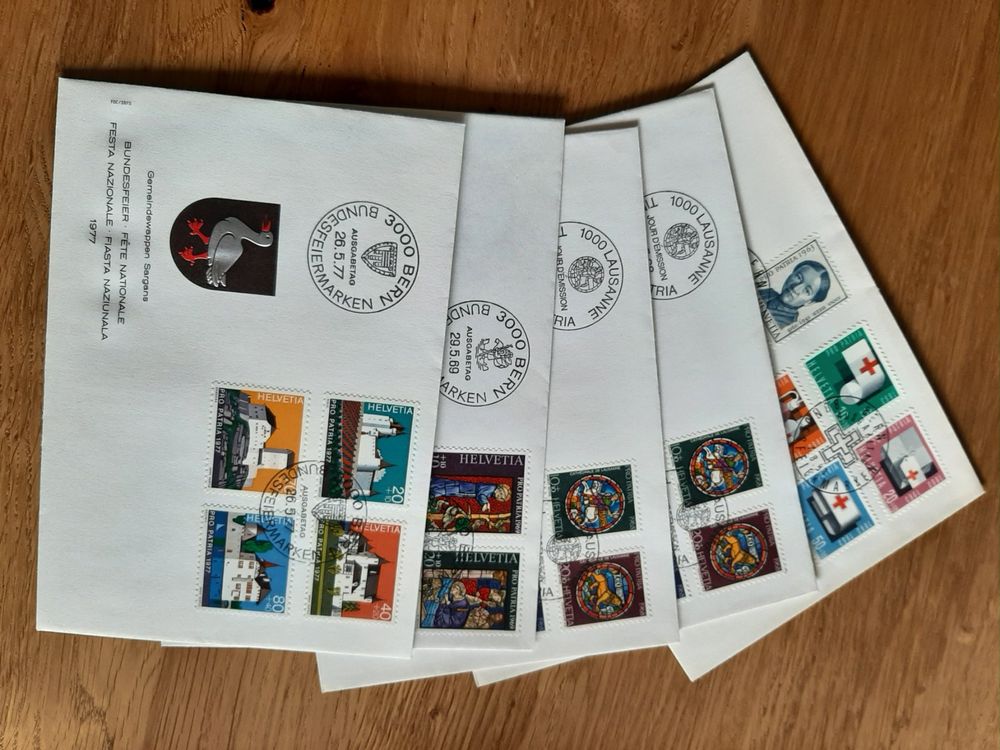 PP 4 FDC mit Sonderstempel 1963/1968/1969 Serie, Einzelmarke | Kaufen ...