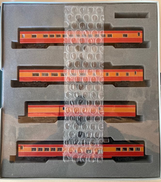KATO, Southern Pacific "Daylight", set de 4 wagons voyageurs (Gebraucht ...
