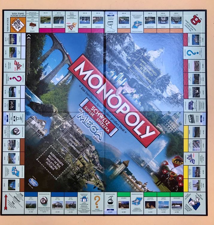 Monopoly Schweiz Mehrsprachige Version | Kaufen auf Ricardo