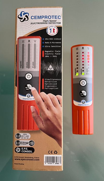 CEMPROTEC 34 Elektrosmog Detektor HF EMF neuwertig | Kaufen auf Ricardo