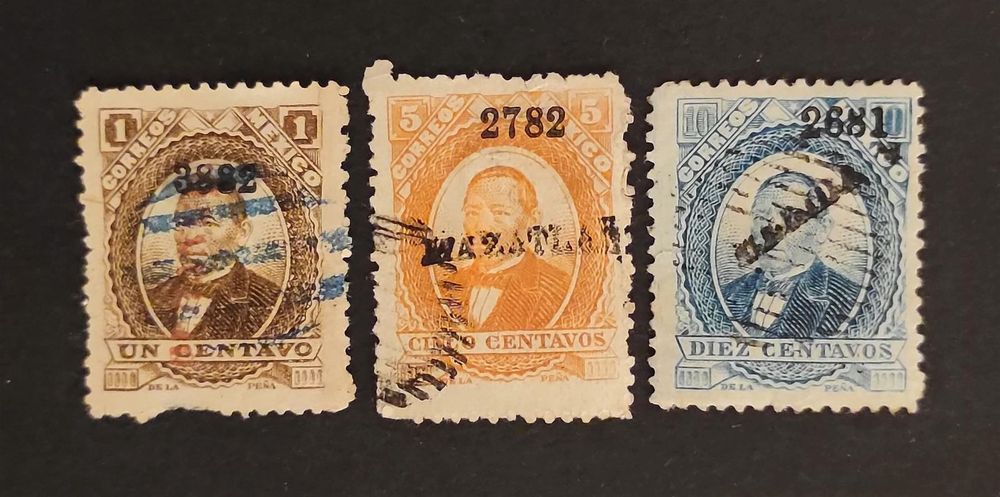 Alt Mexico- Benito Juarez, Numer -Ovpt. (Gebraucht) in Wil SG für CHF 1 ...