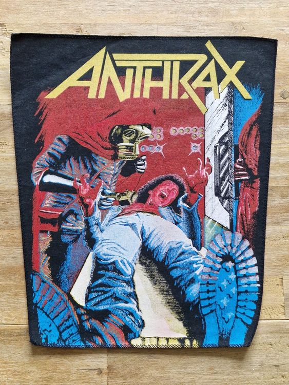 Anthrax - Spreading the Disease Backpatch | Kaufen auf Ricardo