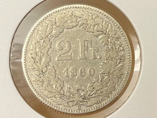 2 Franken 1860 | Kaufen auf Ricardo