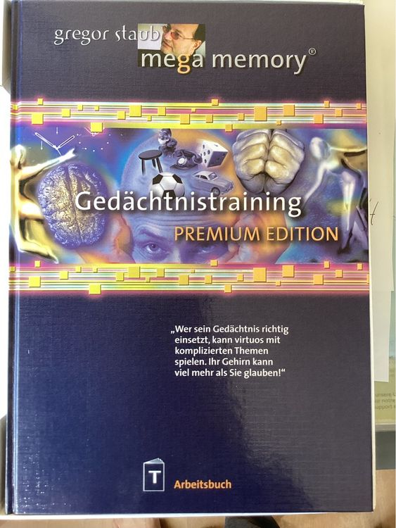 Mega memory® Gedächtnistraining Premium Edition 🧠📚💪 (Neu (gemäss ...