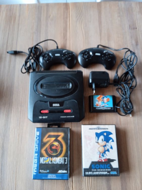 Console SEGA Mega Drive II + 3 jeux | Kaufen auf Ricardo