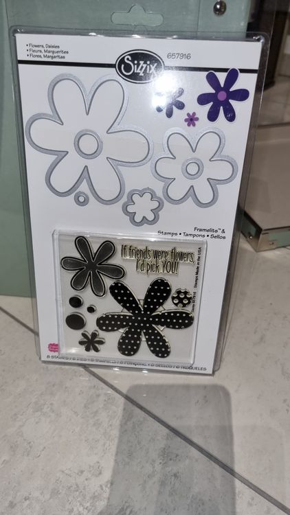 Sizziz Framelits stanzer plus stempel (Neu und originalverpackt) in für CHF 15 – mit Lieferung ...