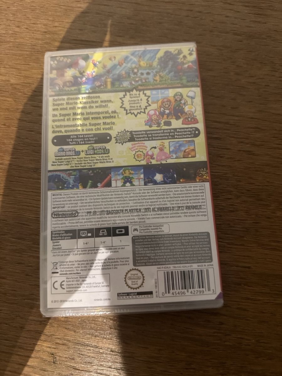 Super Mario Bros. U Deluxe Nintendo Switch - Top! (Neu und ...