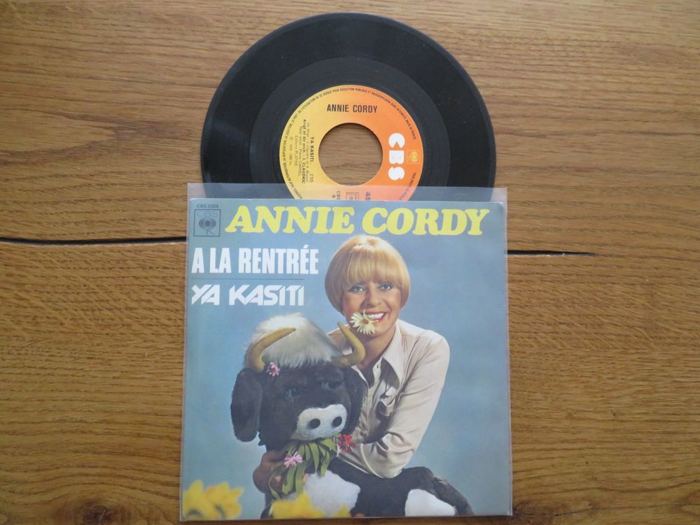 Annie Cordy - A la Rentree / Ya Kasiti - Seltene Single! (Neu (gemäss ...