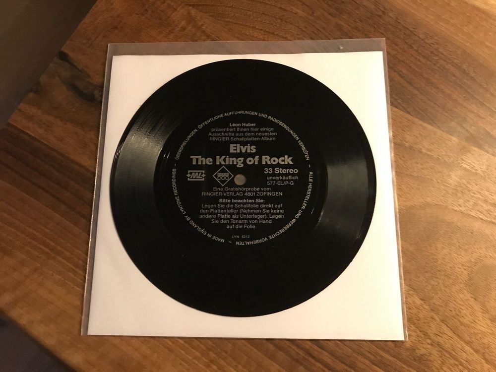 Elvis Presley Flexi-Disc | Kaufen auf Ricardo
