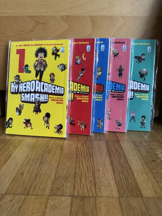 Manga My Hero Academia Smash Vol.1-5 ITA NUOVI (Nuovo e nell ...
