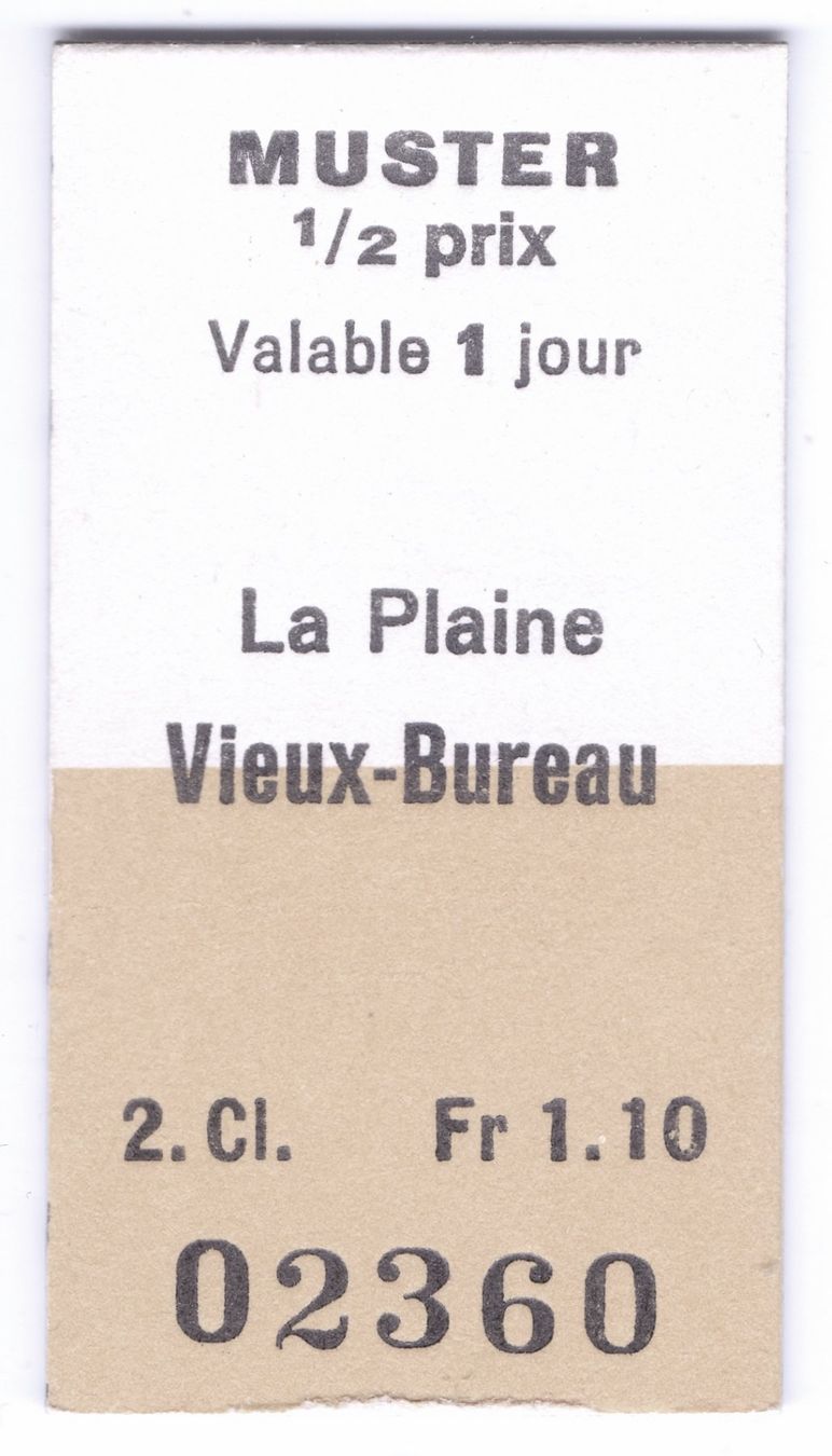 Billette La Plaine – Vieux-Bureau (Muster) (Gebraucht) in Langenthal ...