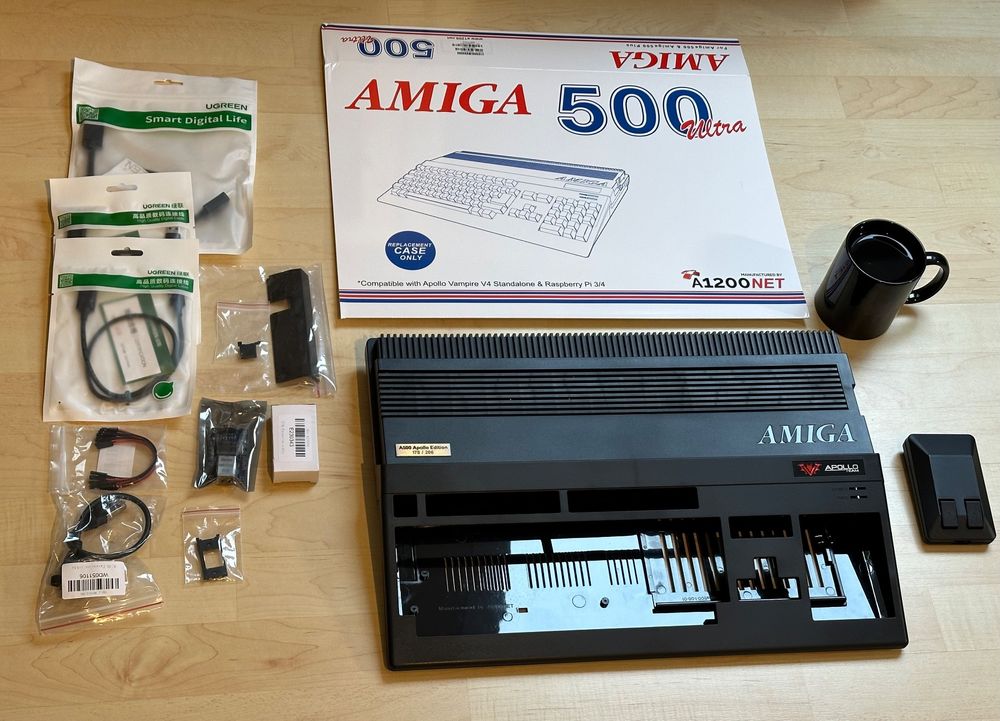Commodore Amiga 500 Gehäuse Apollo Special Edition (Neu und ...