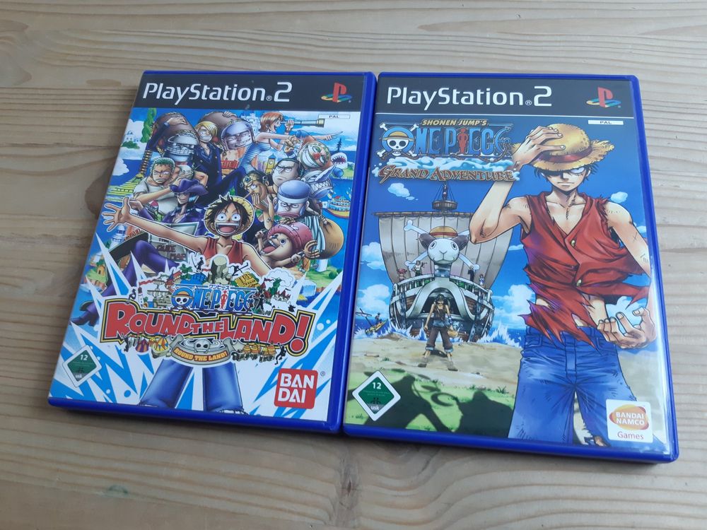 One Piece Round the Land + Grand Adventure - 2 PS2 Spiele | Kaufen auf ...
