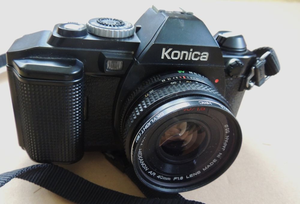 KONICA FS-1 mit Hexagon AR 40 mm f/1.8 | Kaufen auf Ricardo