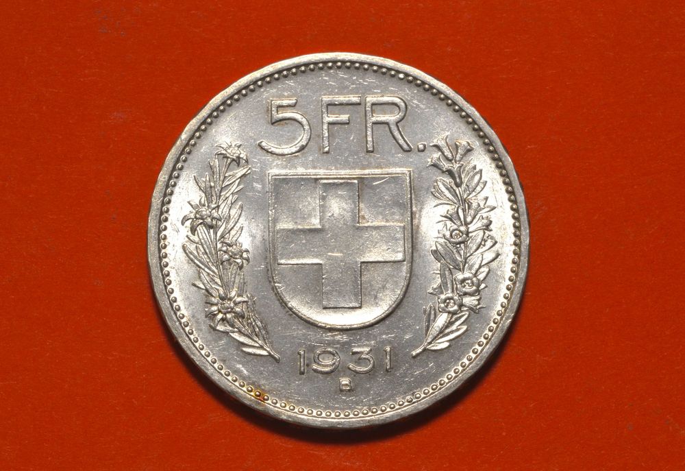 5 Franken 1931 10* über Kopf (Gebraucht) in Oberglatt ZH für CHF 220 – mit Lieferung auf Ricardo ...