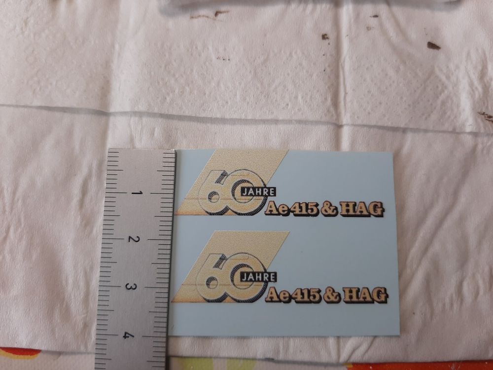 Decals Ae 4/4 BLS HAG | Kaufen auf Ricardo