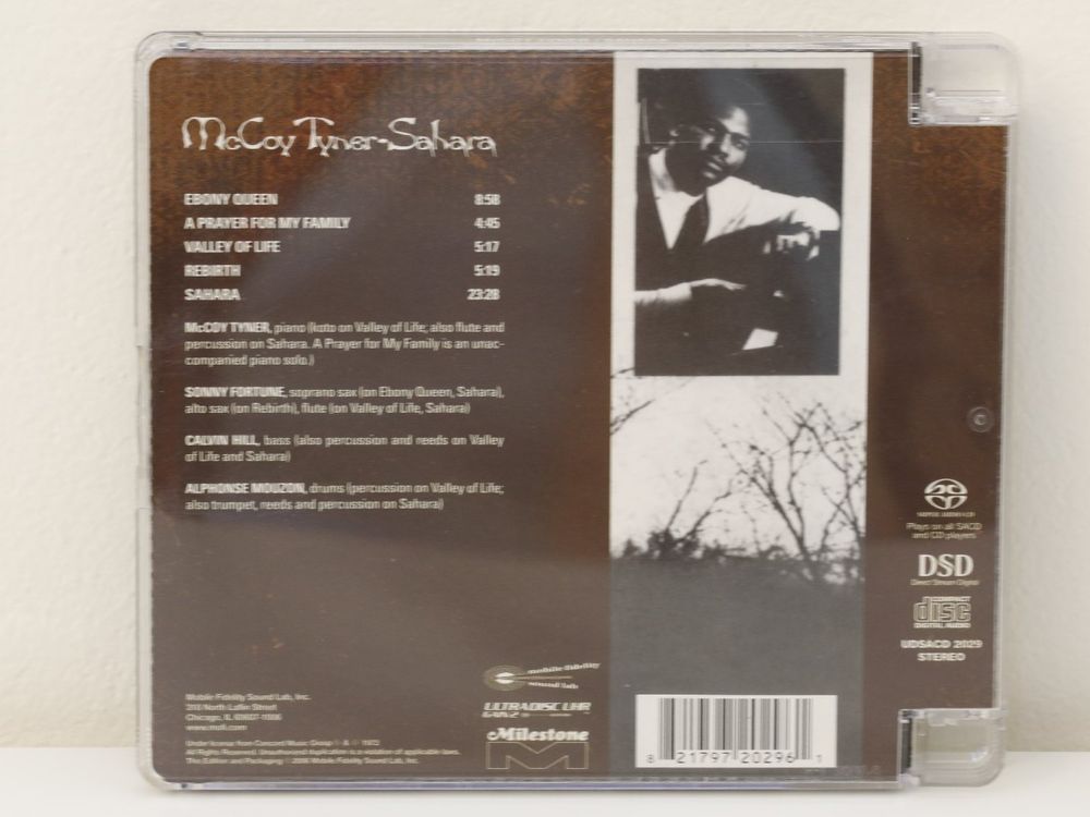 Original Master Recording SACD - McCoy Tyner - Sahara (Gebraucht) in ...