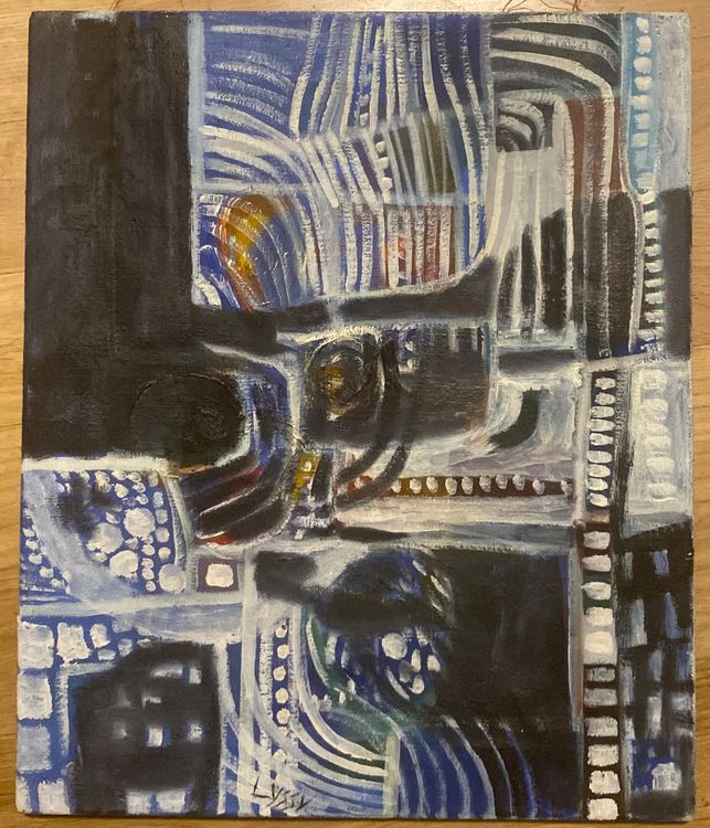 Abstrakte Gemälde Signiert LYSSY (Gebraucht) in Root für CHF 19 – mit Lieferung auf Ricardo kaufen