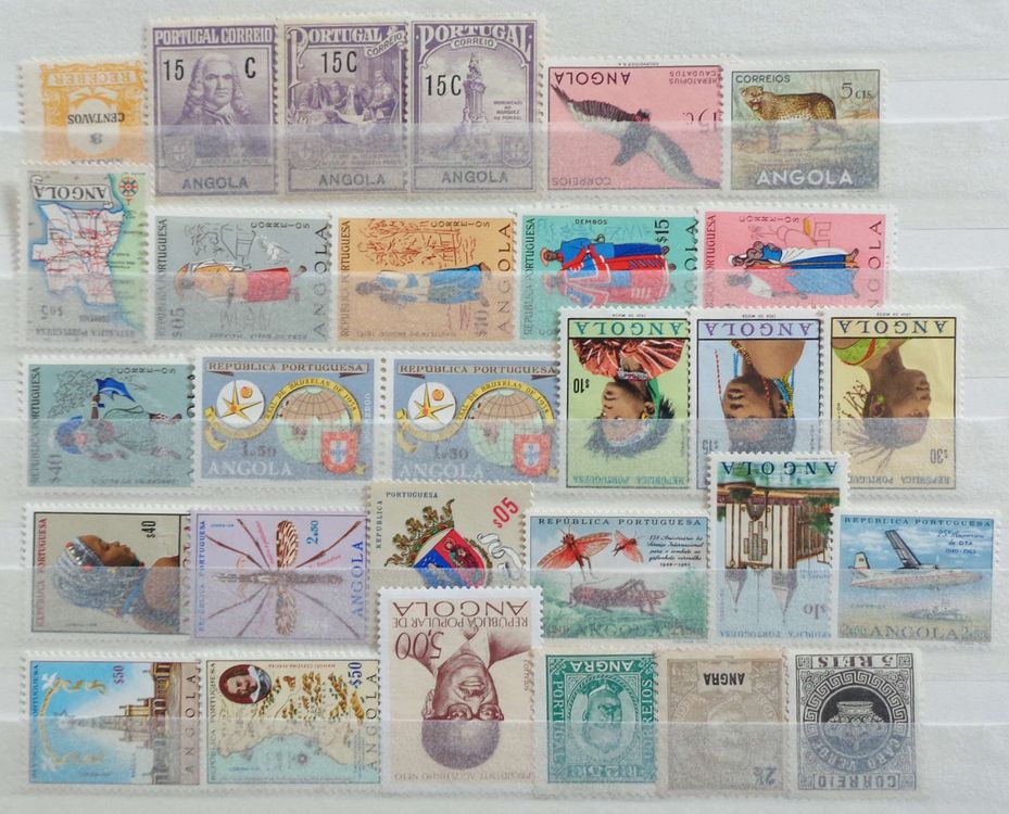 ANGOLA + ANGRA + CABO VERDE: Ungebrauchte Marken */(*) (Neu (gemäss Beschreibung)) in Zürich für ...