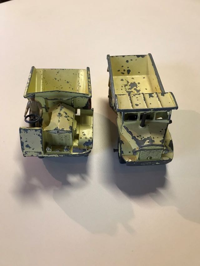 Dinky antik, Euclid 965 Truck und Muir Hill Dumper Spielzeug (Gebraucht ...